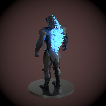 Godzilla Armor 3d Printed Armor STL — Nikko Industries