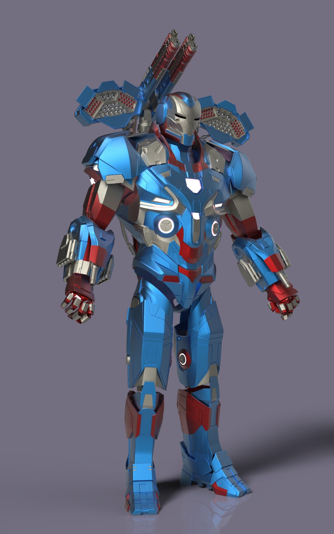 War Machine End Game stl — Nikko Industries