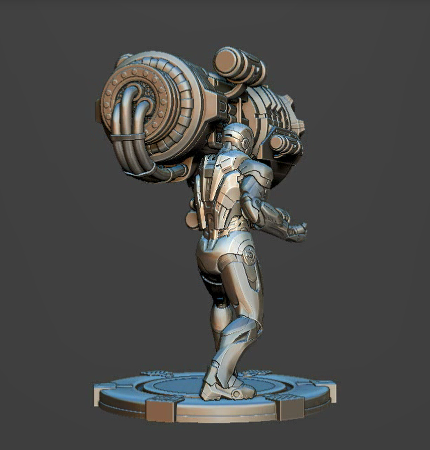 Iron Man MK7 Proton Cannon stl — Nikko Industries