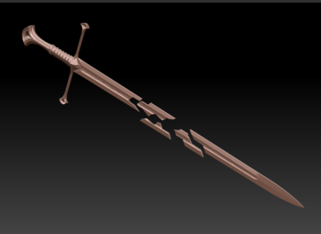 Anduril Sword Inscription