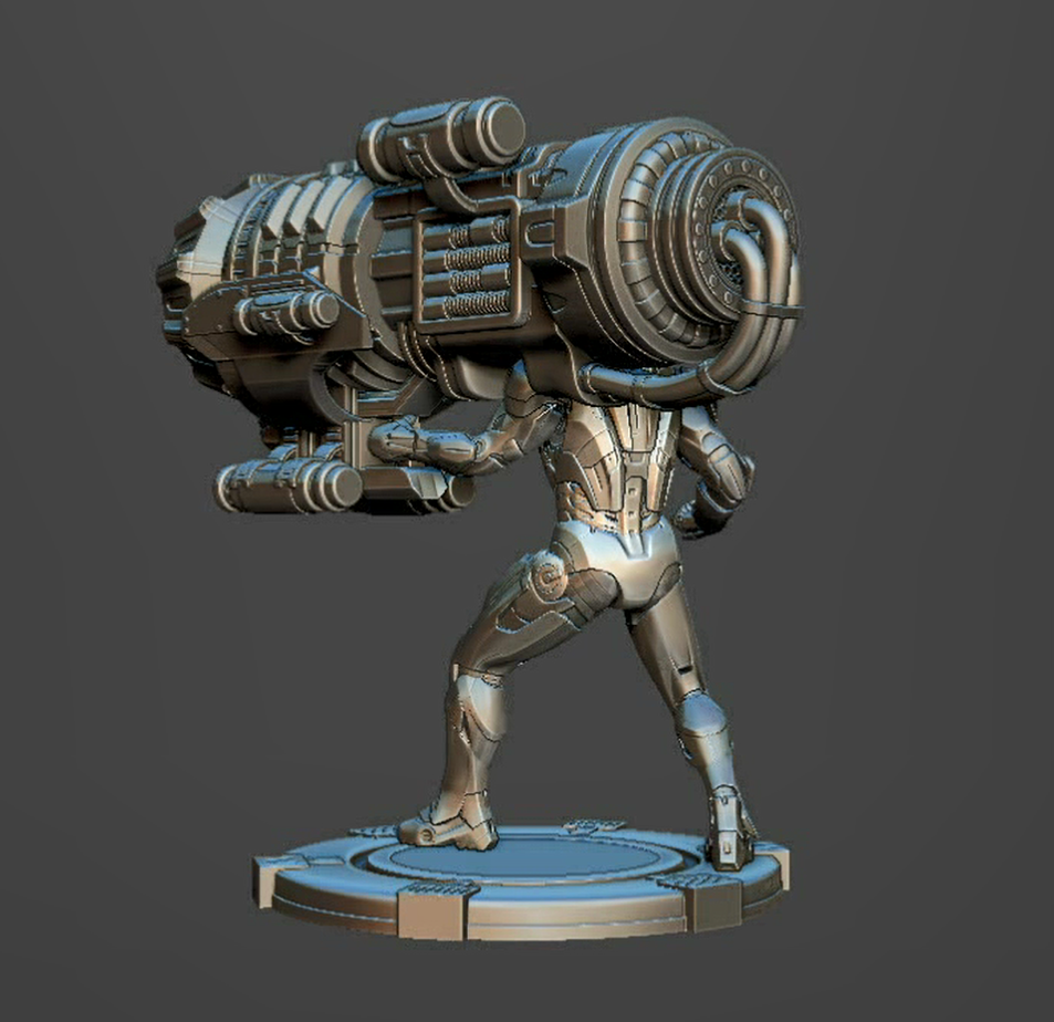 Iron Man MK7 Proton Cannon stl — Nikko Industries