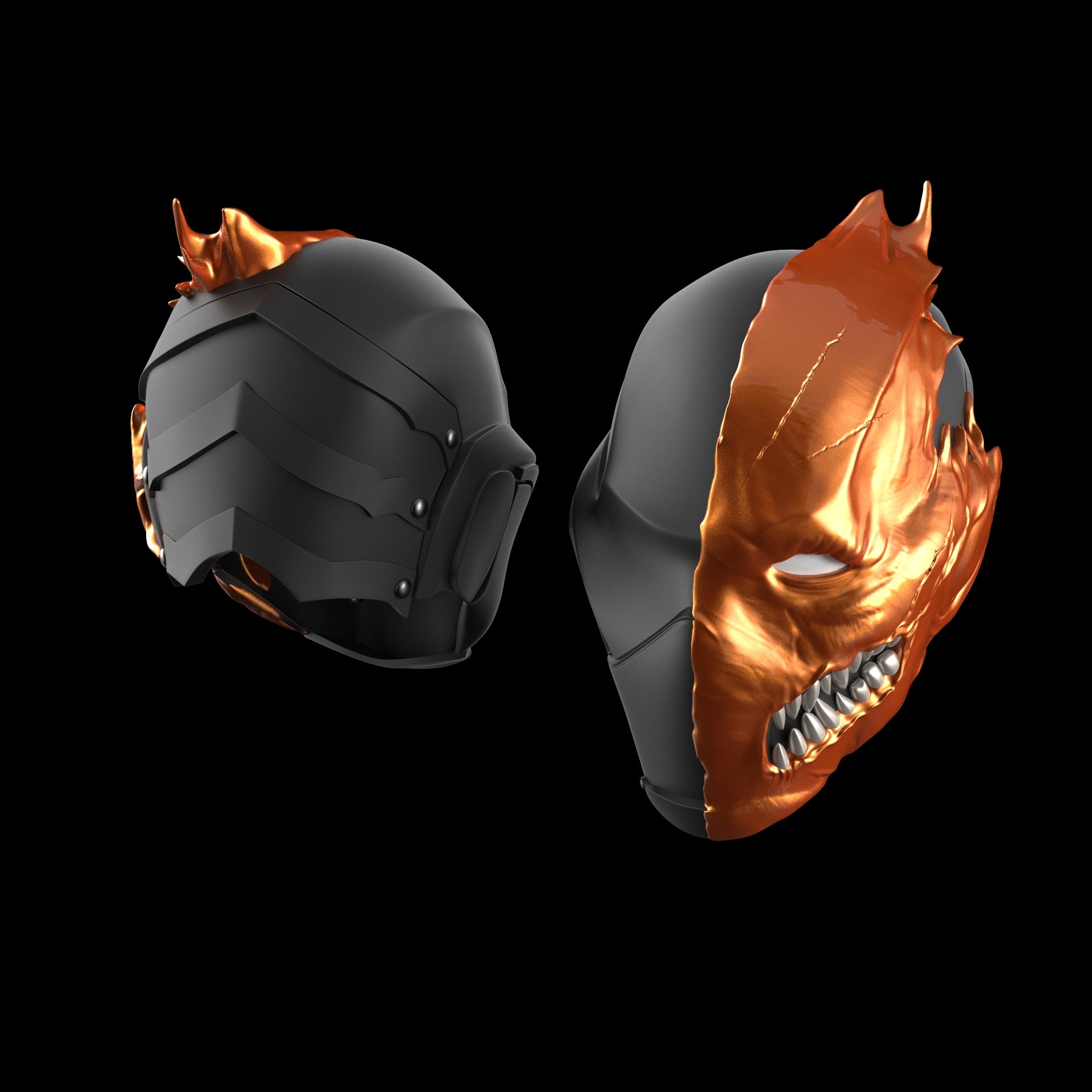 Deathstroke Motorcycle Helmet