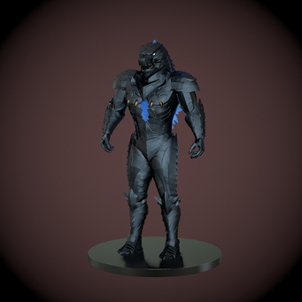 Godzilla Armor 3d Printed Armor STL — Nikko Industries