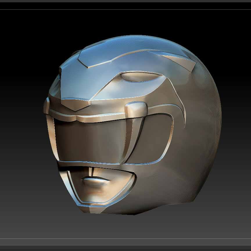 Yellow Ranger helmet STL — Nikko Industries