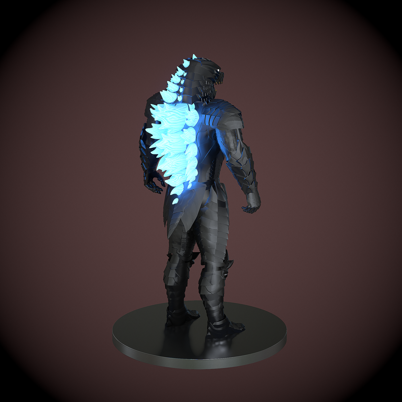 Godzilla Armor 3d Printed Armor STL — Nikko Industries