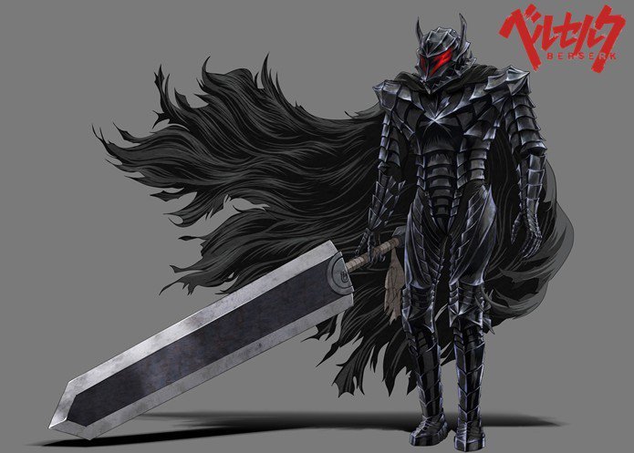 Berserk Guts Armor Anime