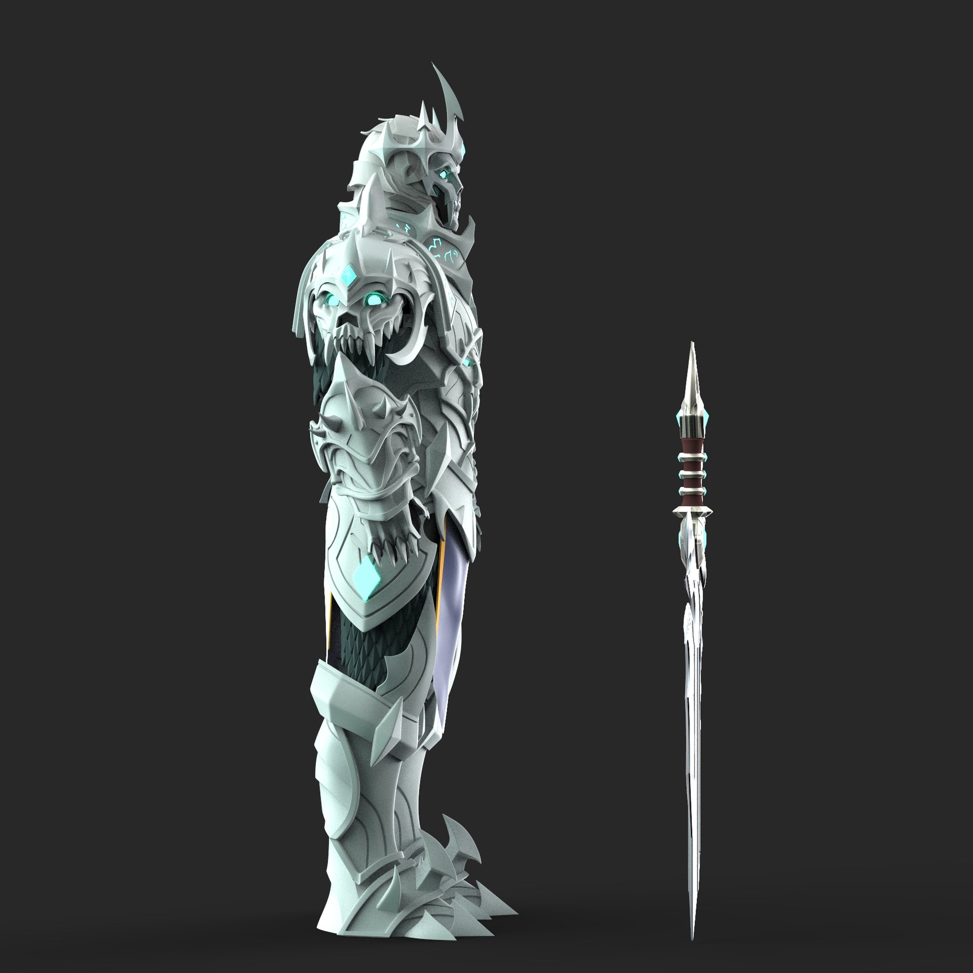 Mawsworn Anduin Armor STL — Nikko Industries