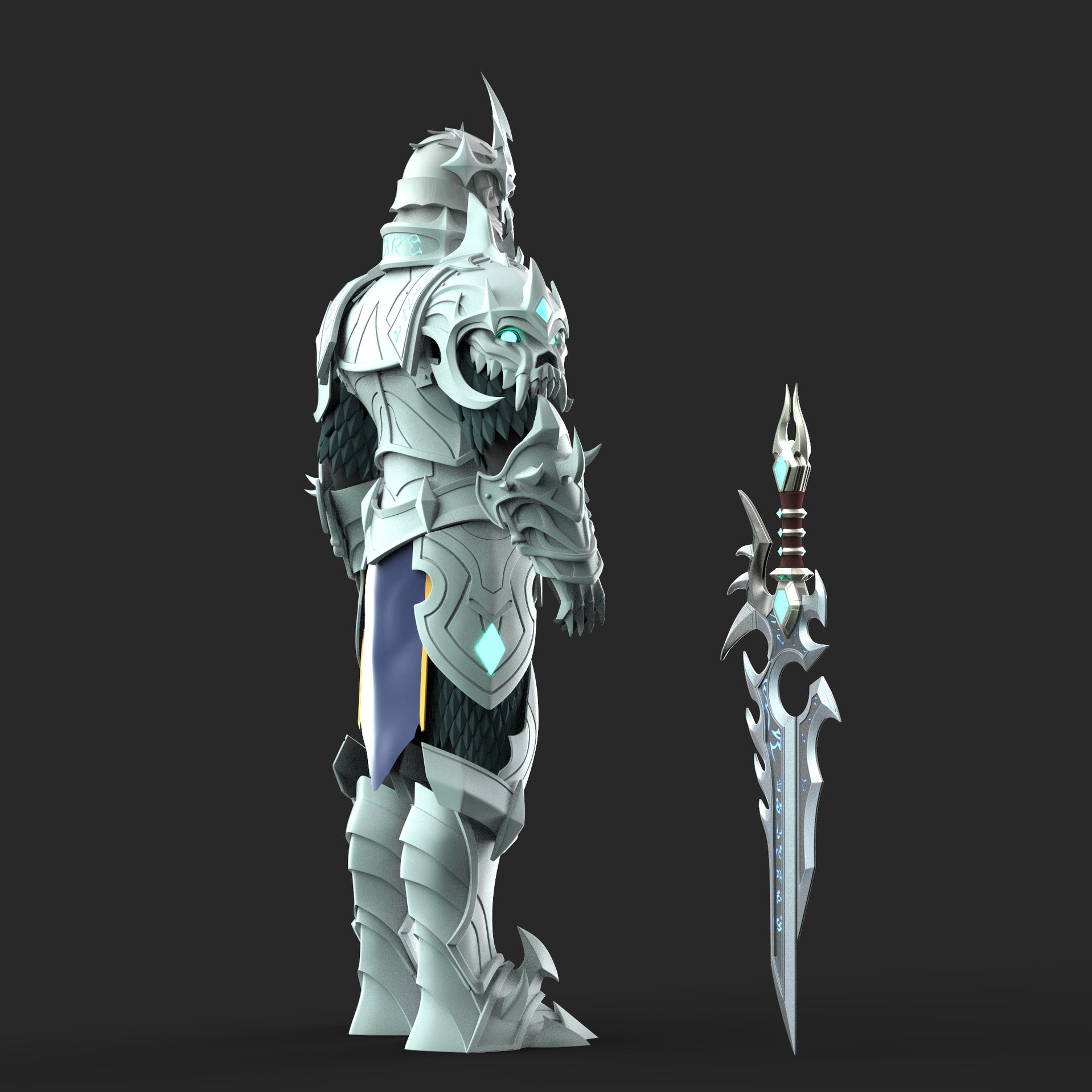 Mawsworn Anduin Armor STL — Nikko Industries