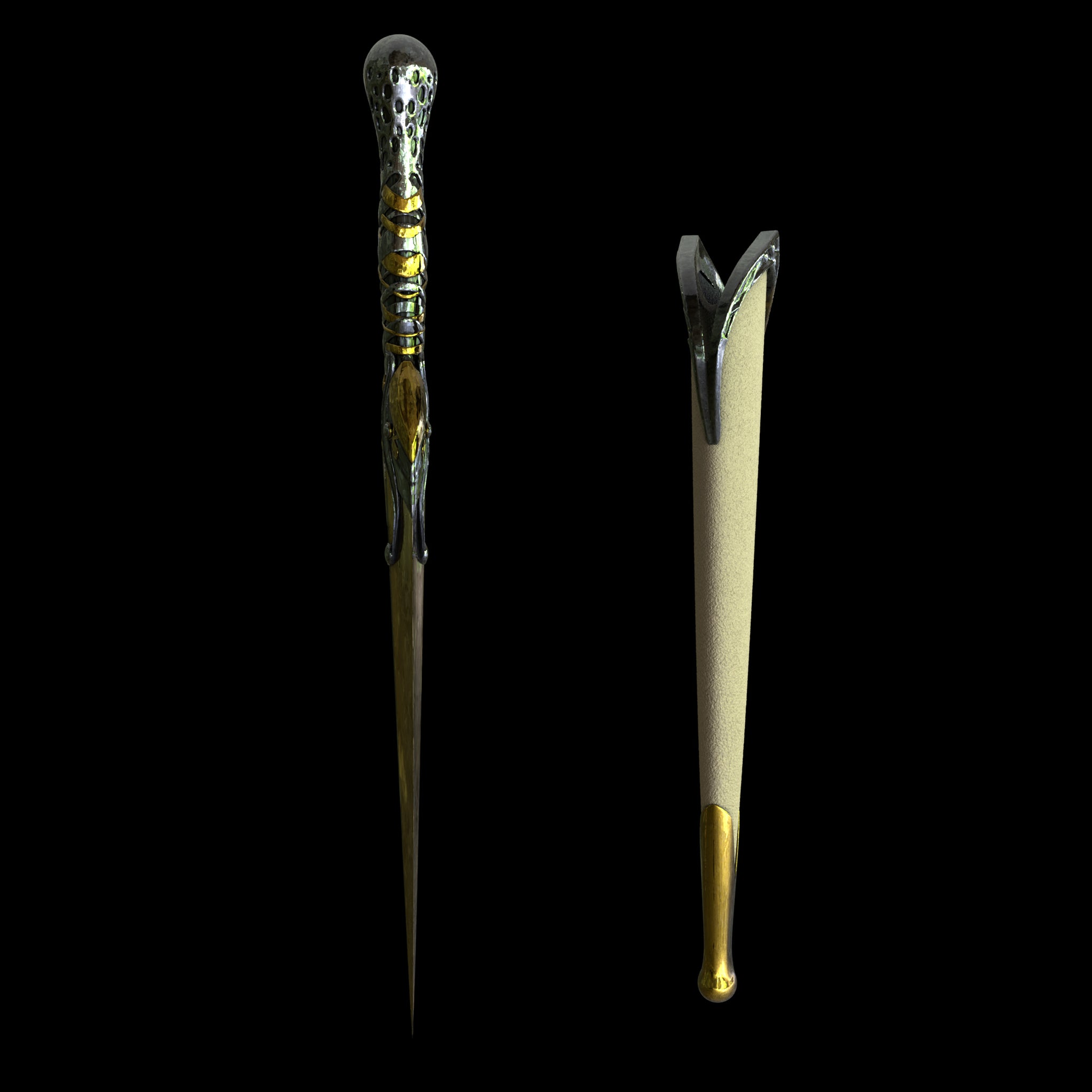 Galadriel's Dagger Rings of Power — Nikko Industries