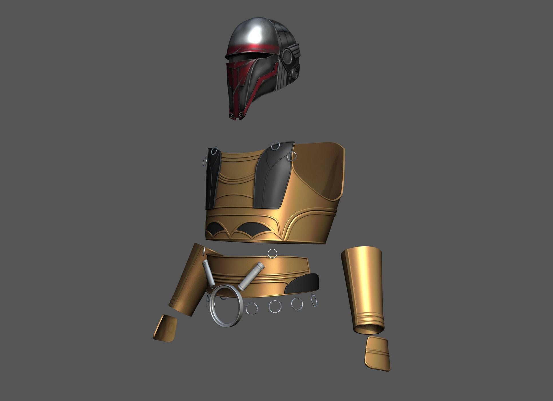 Darth Revan Armor STL — Nikko Industries