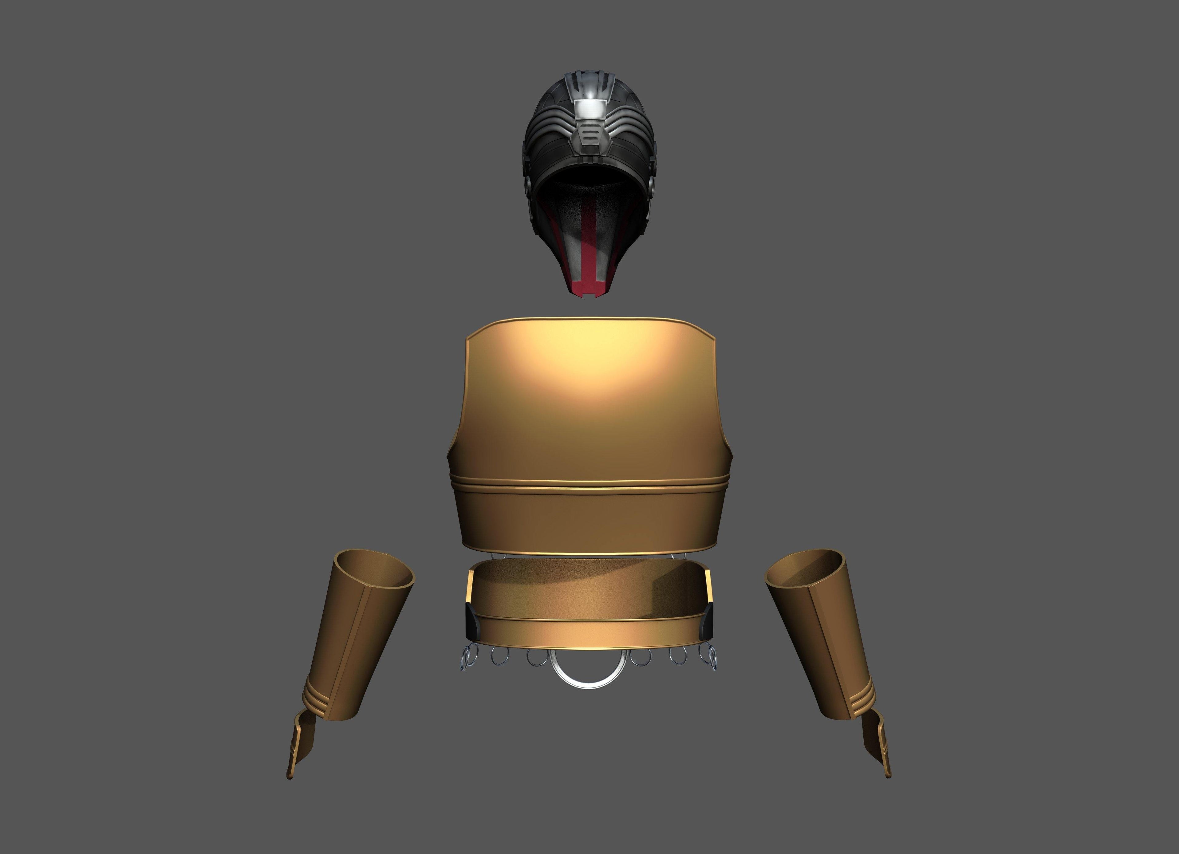 Darth Revan Armor STL — Nikko Industries