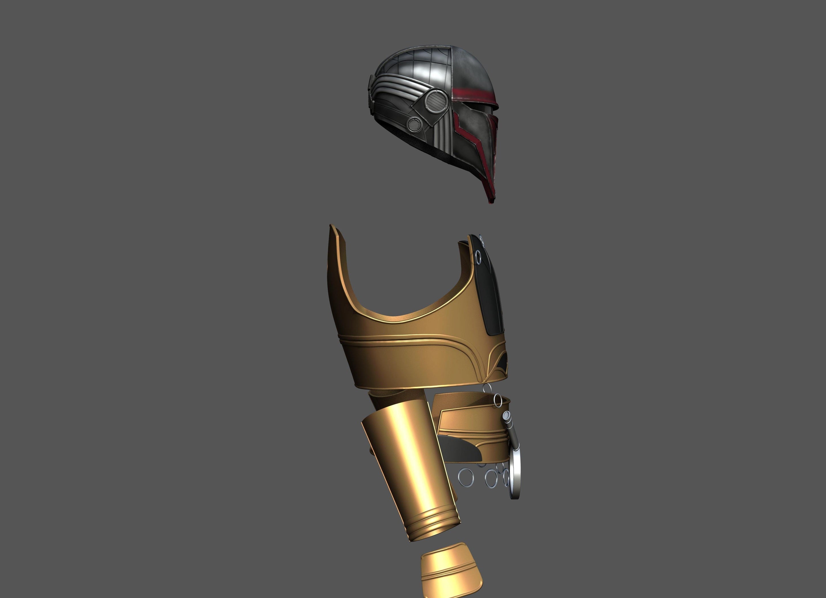 Darth Revan Armor STL — Nikko Industries