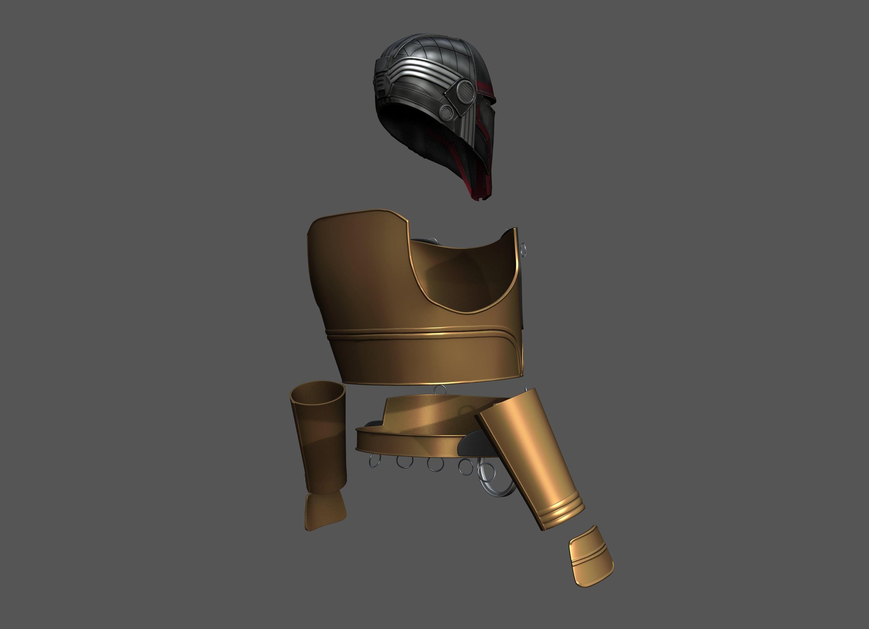 Darth Revan Armor STL — Nikko Industries