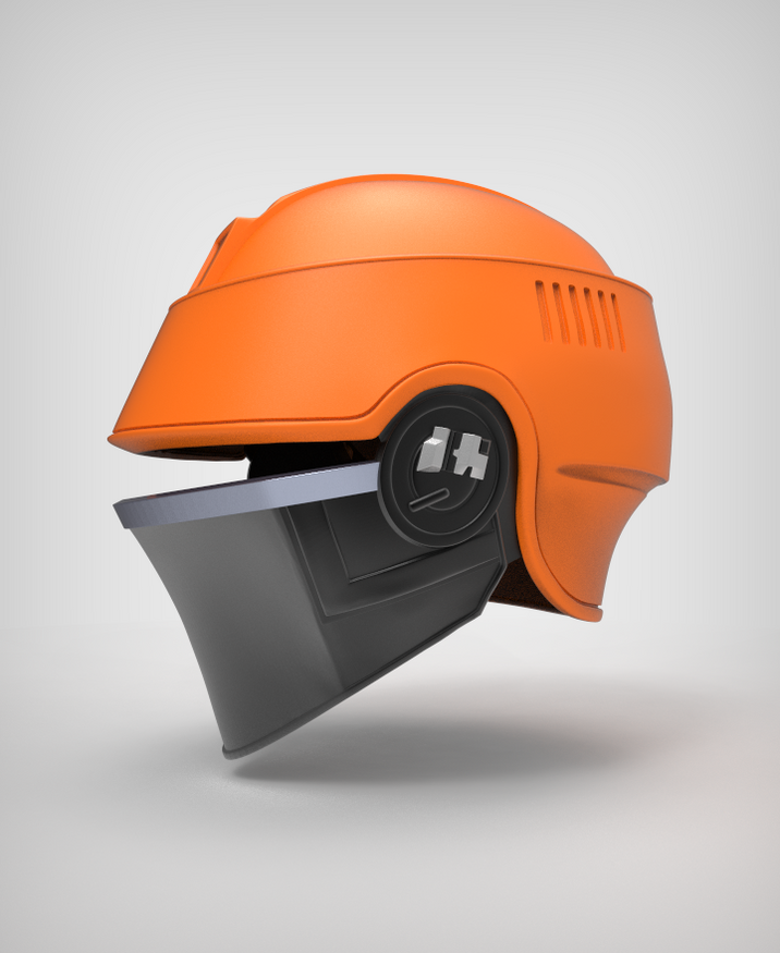 Fennec Shand Helmet STL — Nikko Industries