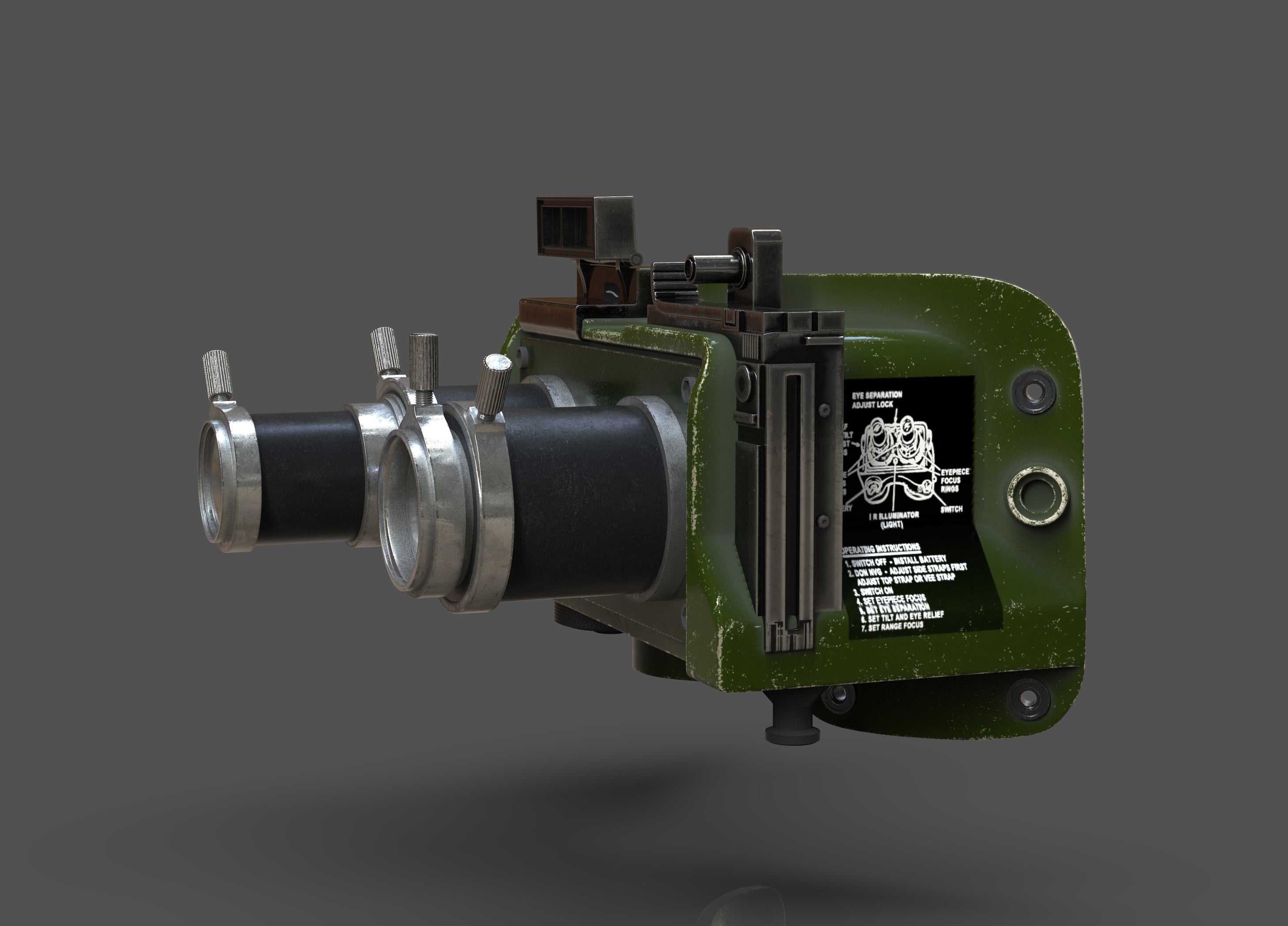 Ghostbuster Ecto Goggles STL — Nikko Industries