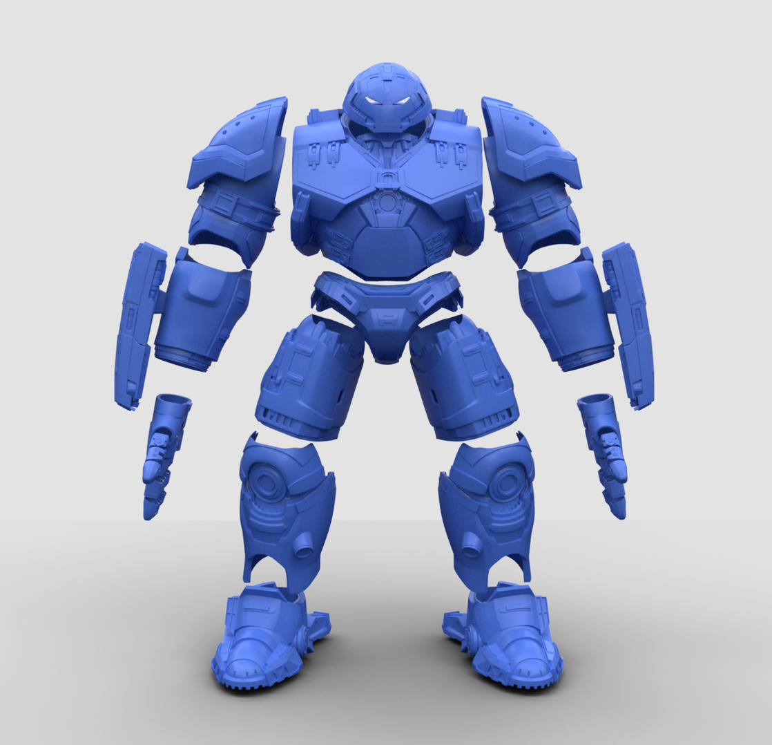 HulkBuster Armor stl for Cosplay — Nikko Industries