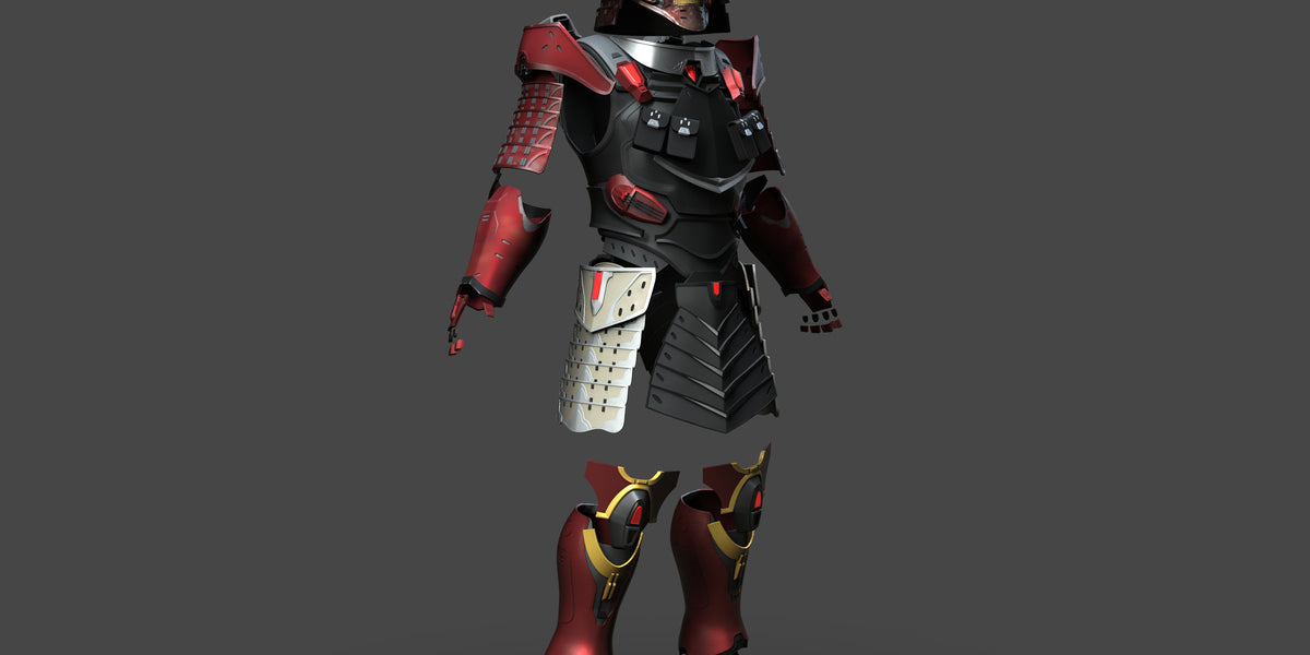 Halo Samurai Armor STL Halo Infinite — Nikko Industries