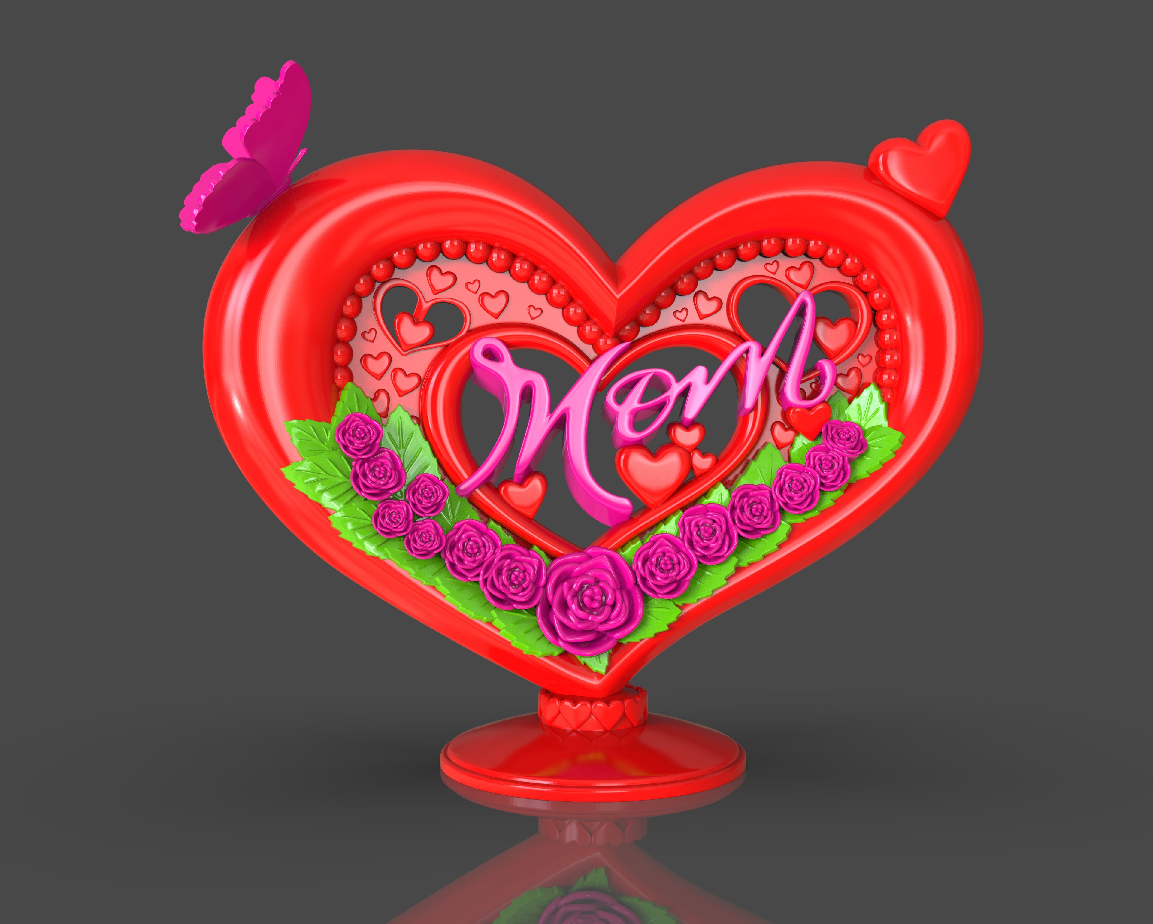 Mom Heart Decor — Nikko Industries