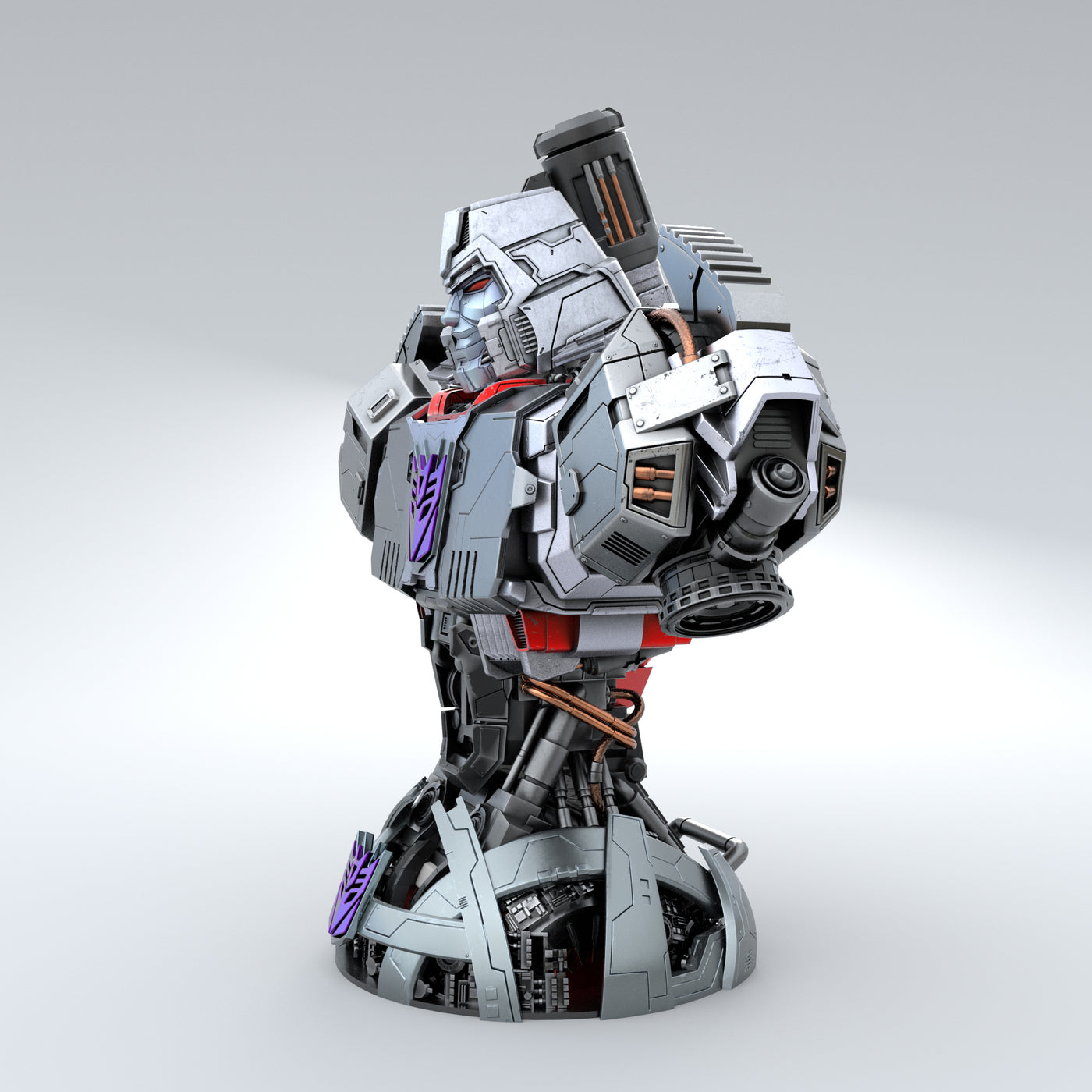 Megatron Bust STL — Nikko Industries
