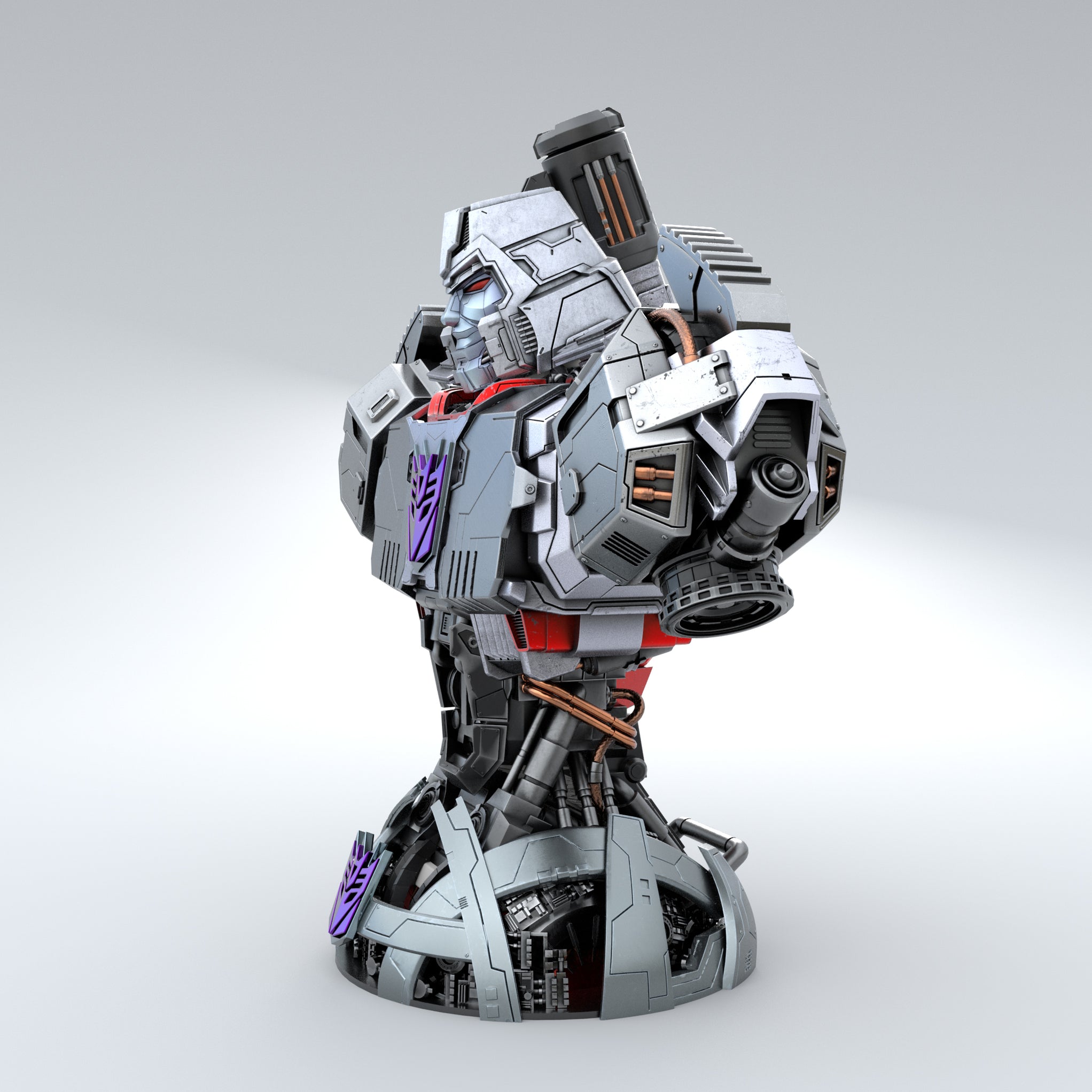 Megatron Bust STL — Nikko Industries