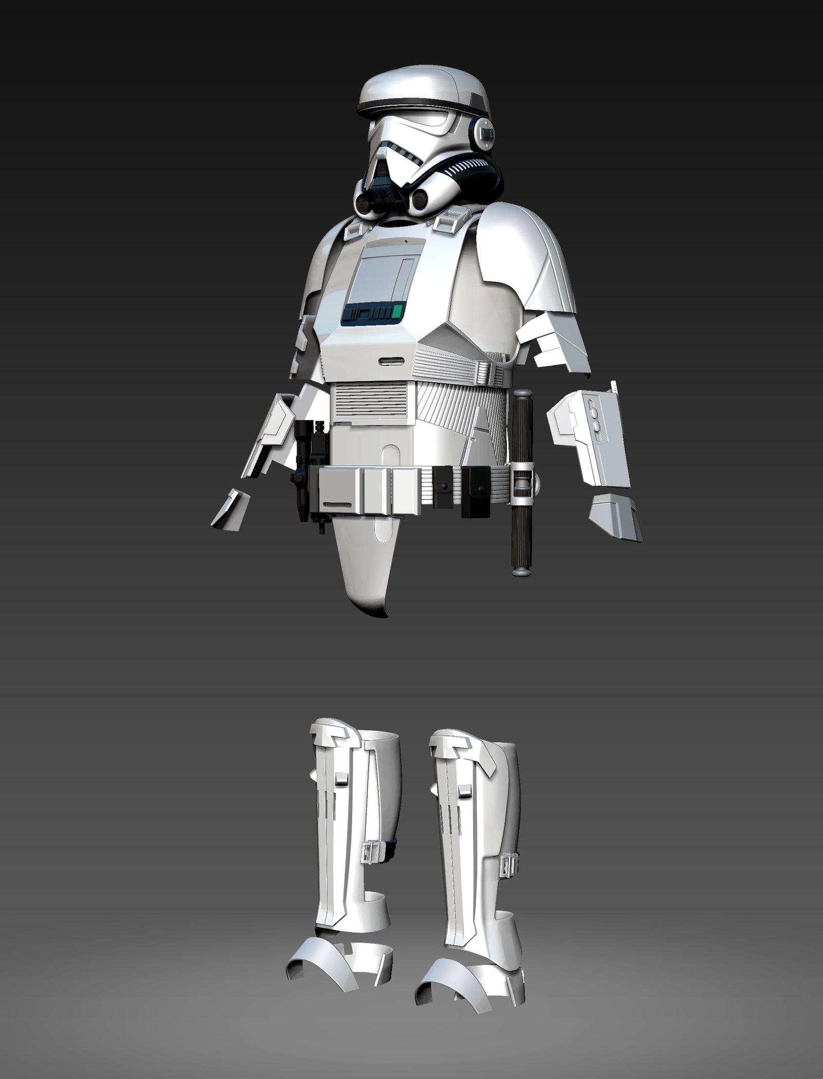 Patrol Trooper full Armor for Cosplay — Nikko Industries