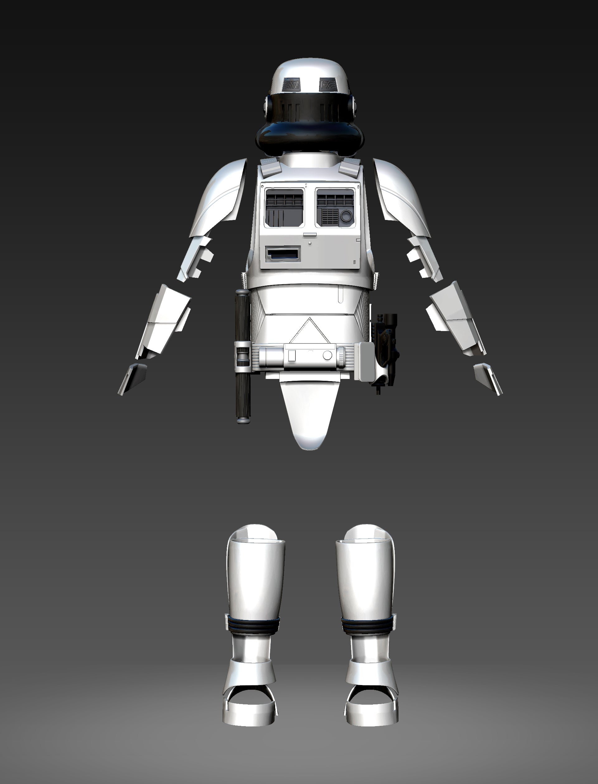 Patrol Trooper full Armor for Cosplay — Nikko Industries