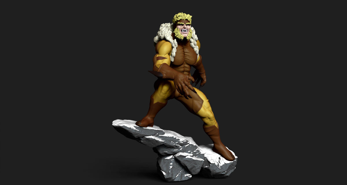 Sabertooth Statue — Nikko Industries