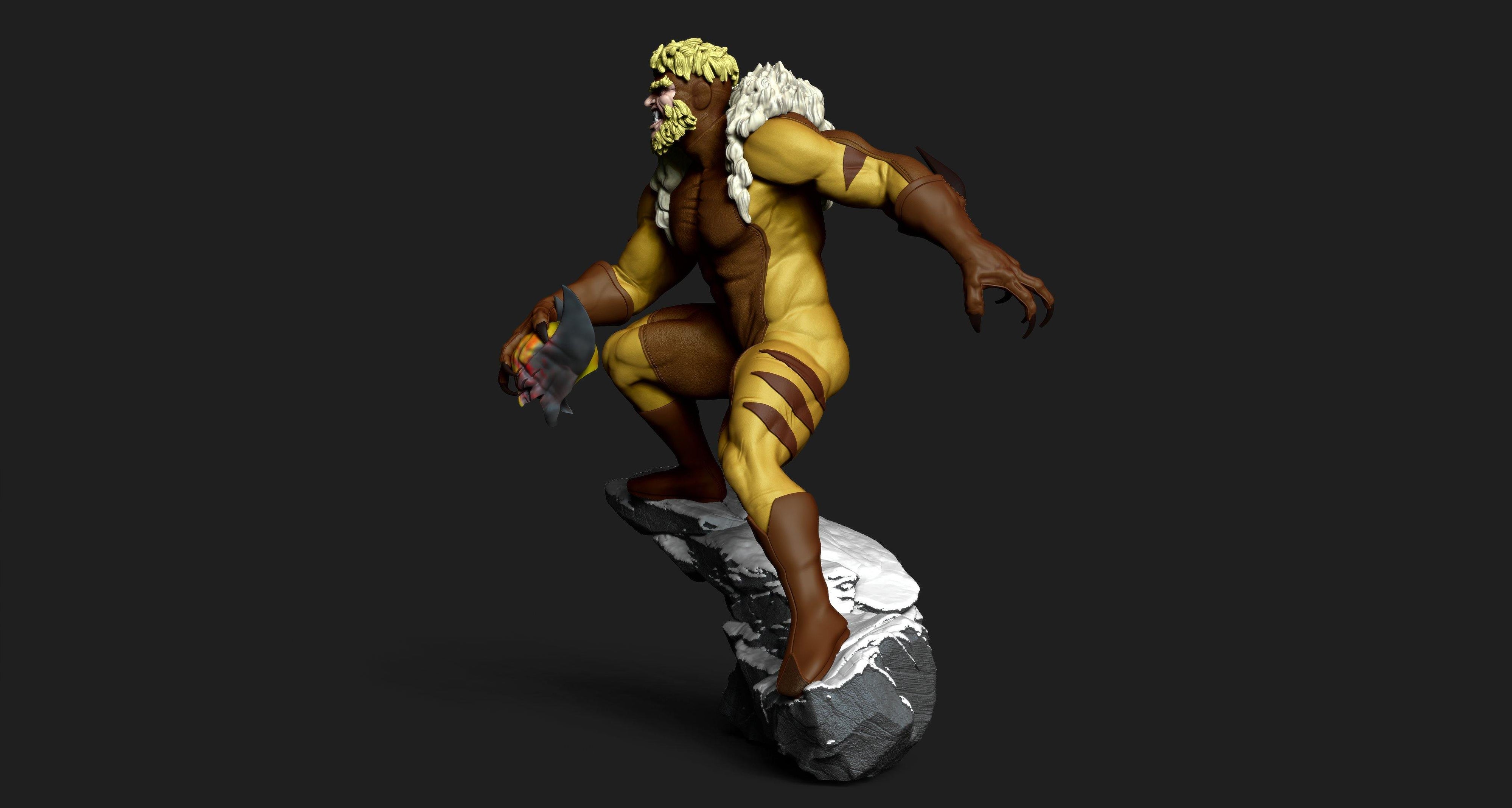 Sabertooth Statue — Nikko Industries