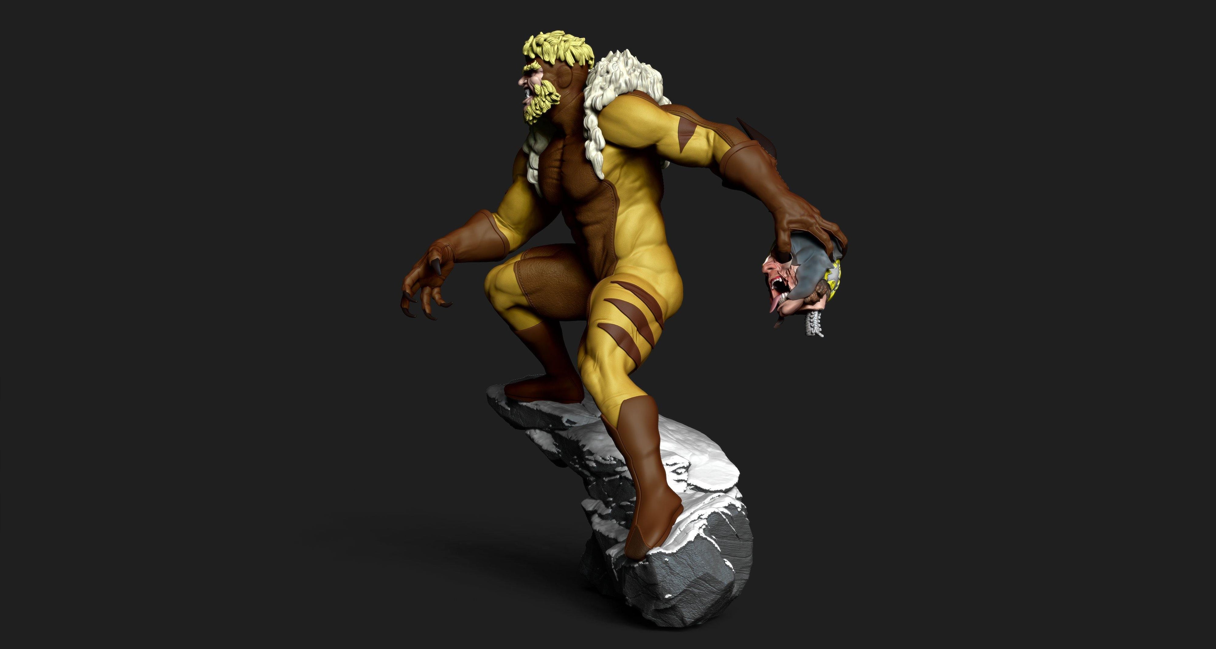 Sabertooth Statue — Nikko Industries
