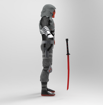 Red Ronin Full Armor for Cosplay — Nikko Industries