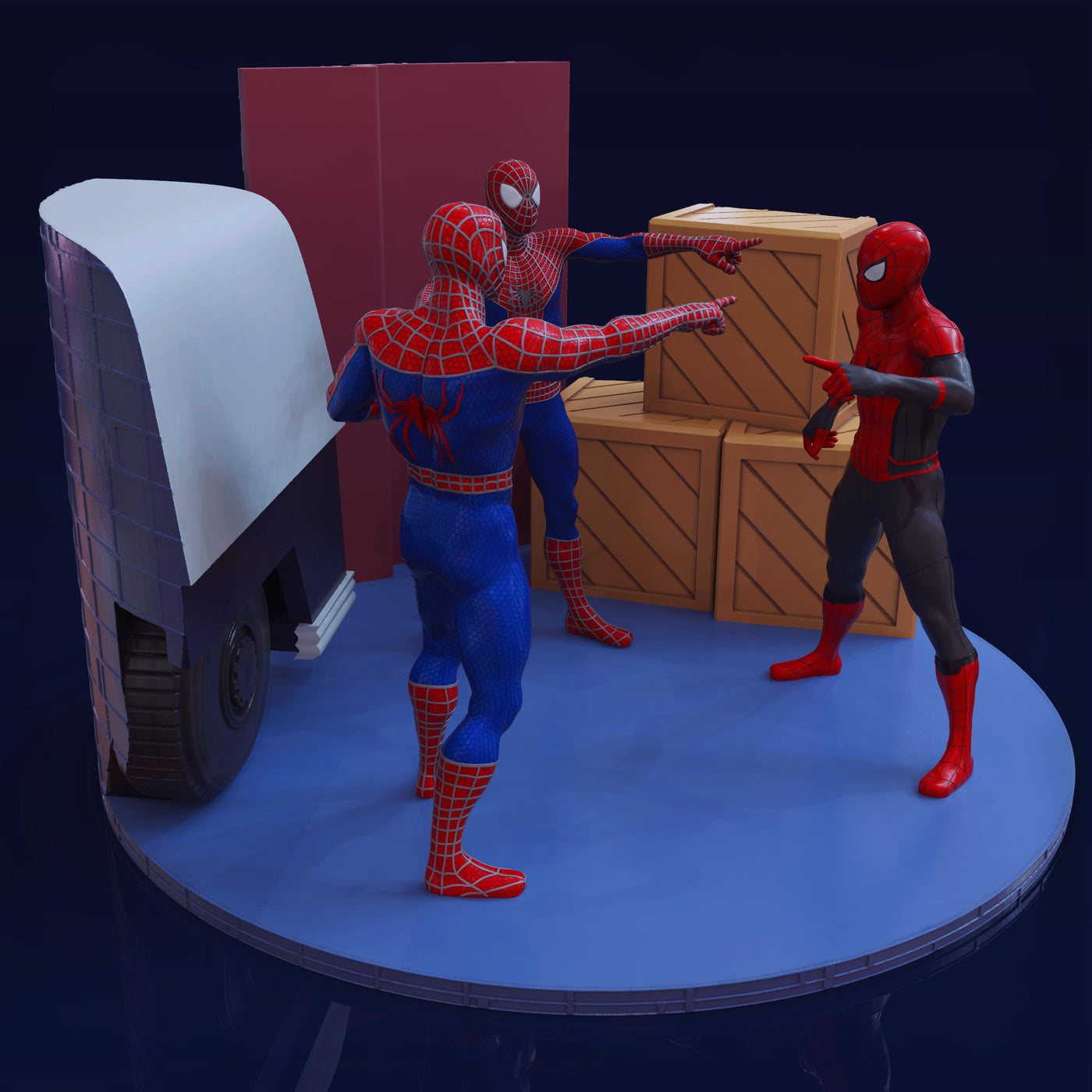 Spiderman Meme STL — Nikko Industries