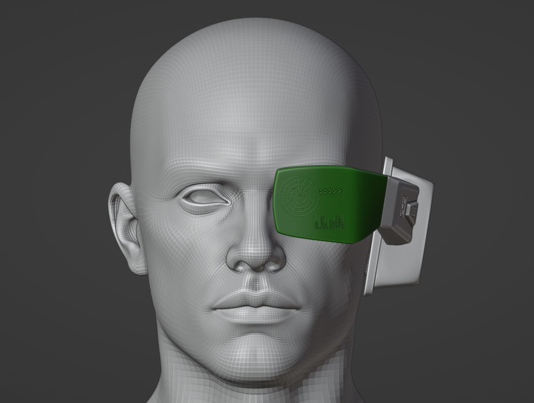 Saiyan Scouter STL — Nikko Industries