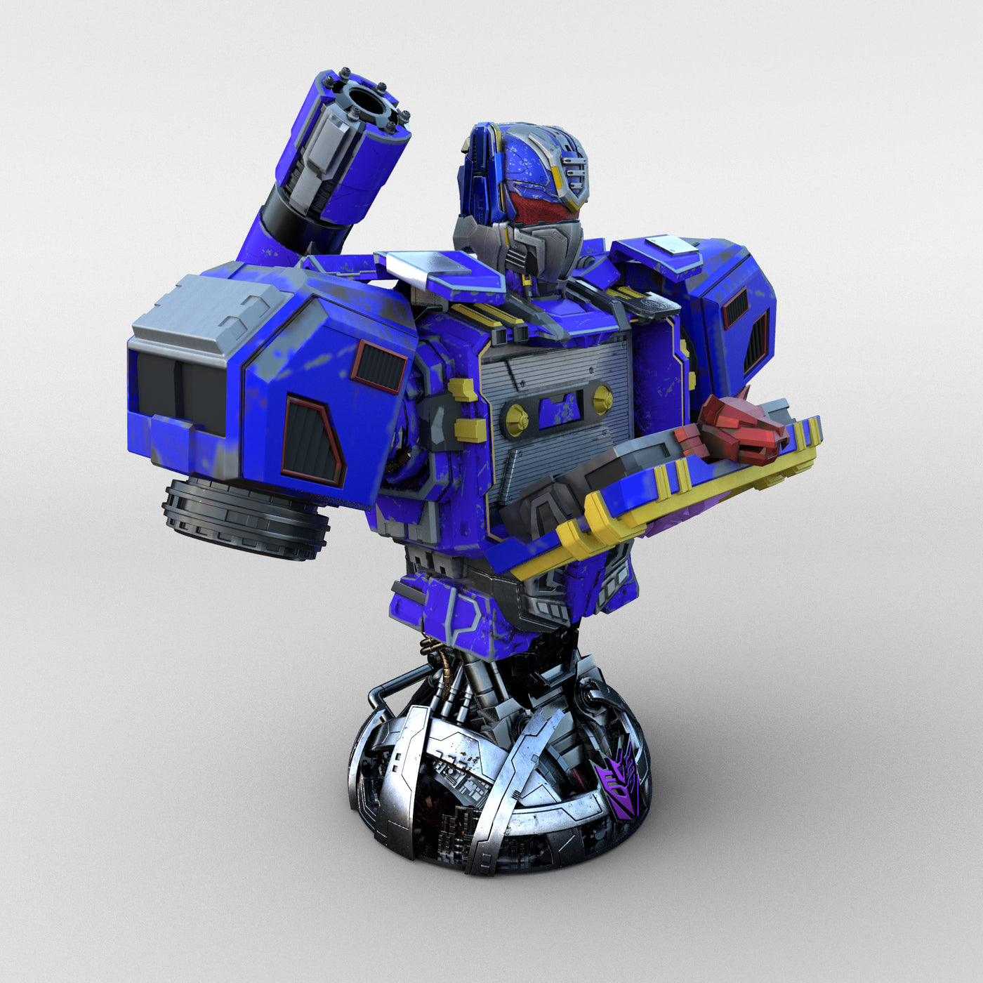 Soundwave Bust STL — Nikko Industries