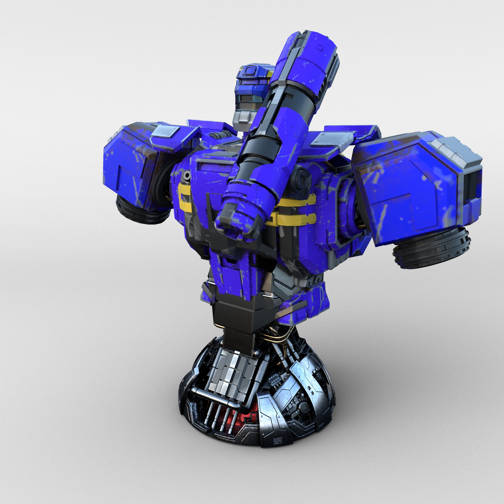 Soundwave Bust STL — Nikko Industries