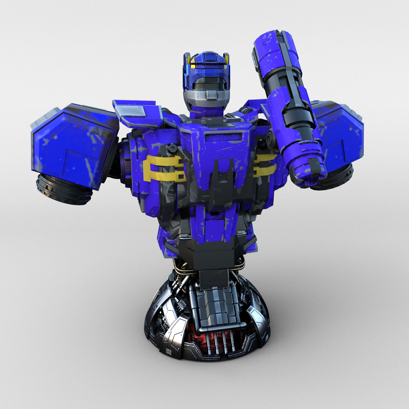 Soundwave Bust STL — Nikko Industries
