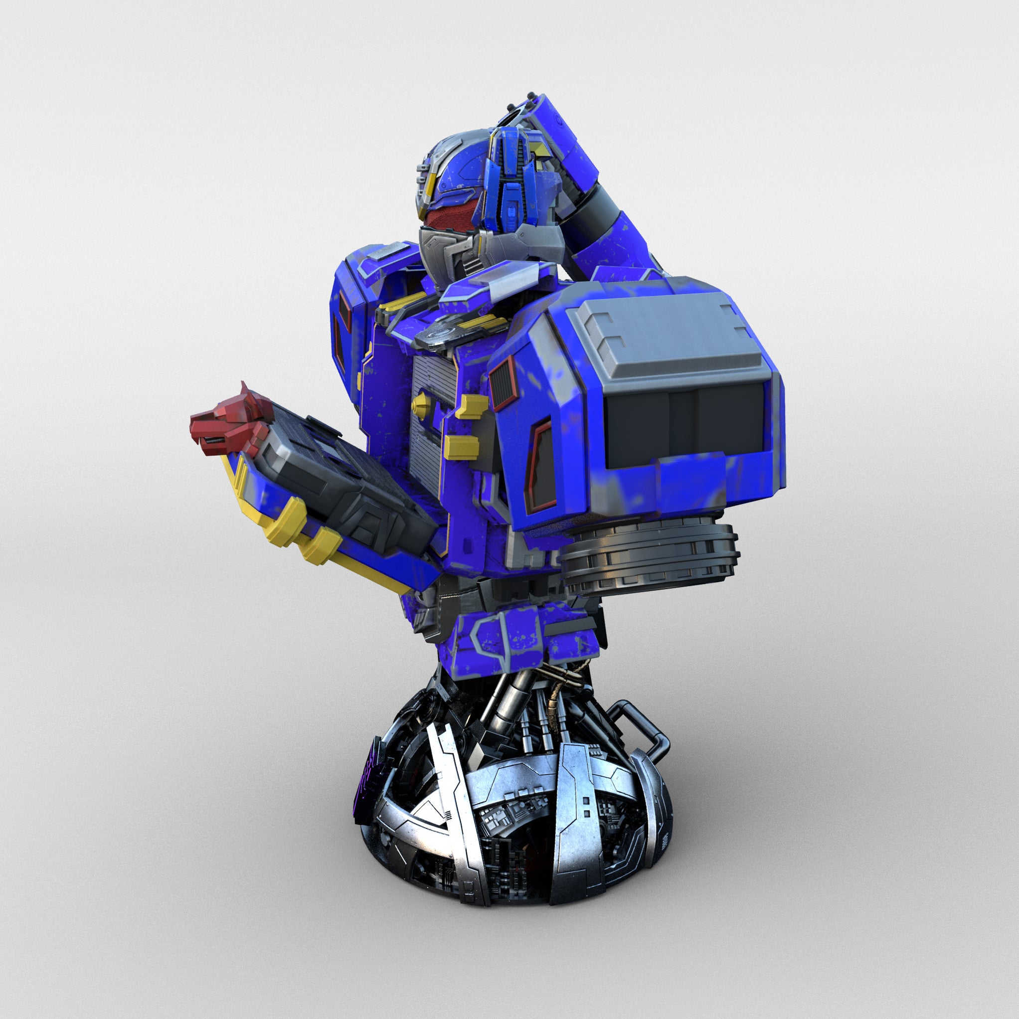 Soundwave Bust STL — Nikko Industries