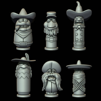 Toon Gun with Bullets — Nikko Industries