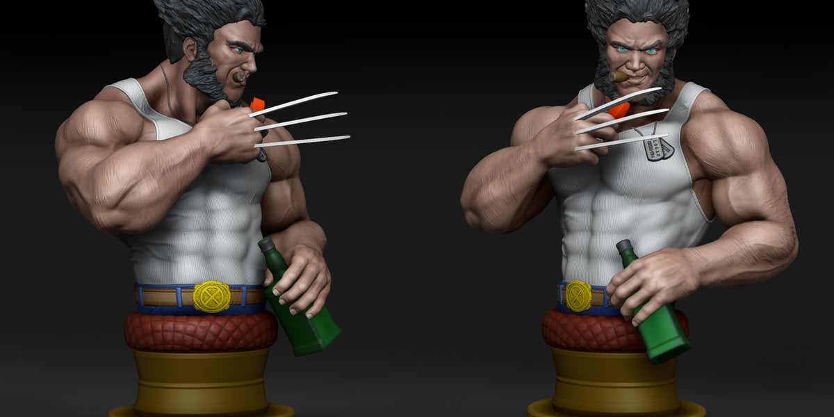 Logan Bust STL — Nikko Industries