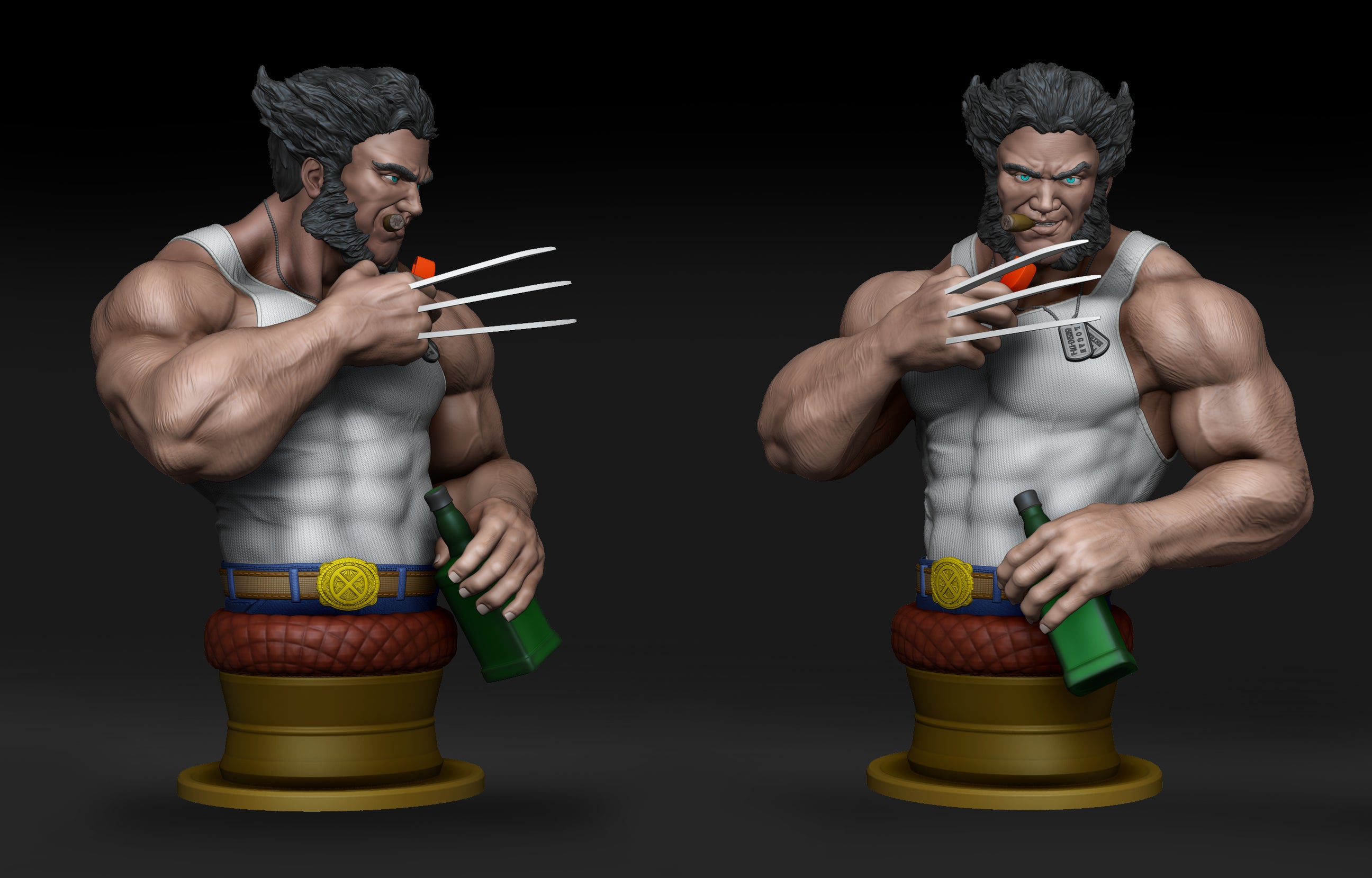 Logan Bust STL — Nikko Industries