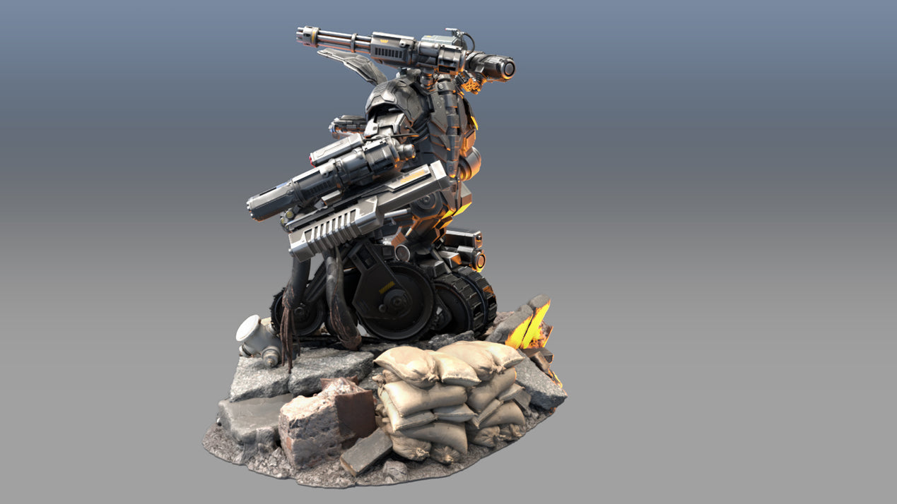 War Machine Tank STL — Nikko Industries