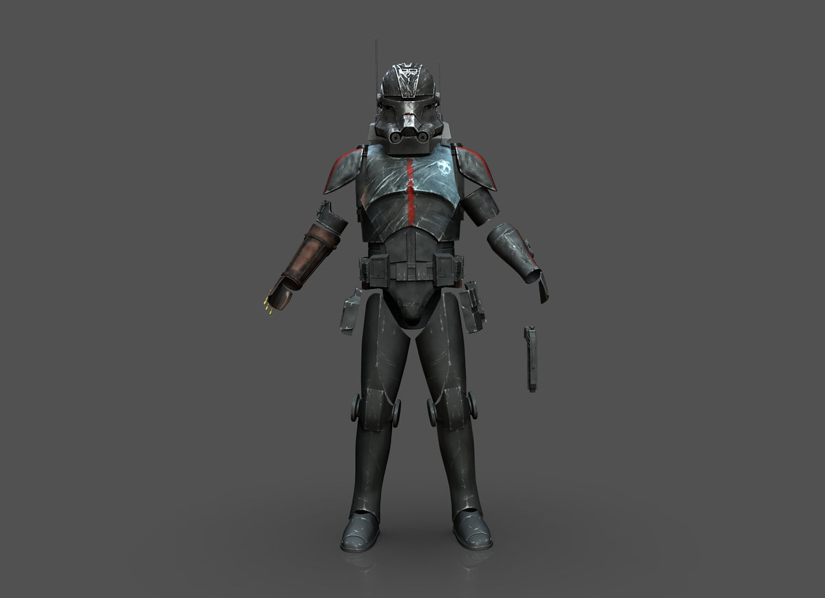Bad Batch Echo Armor STL — Nikko Industries