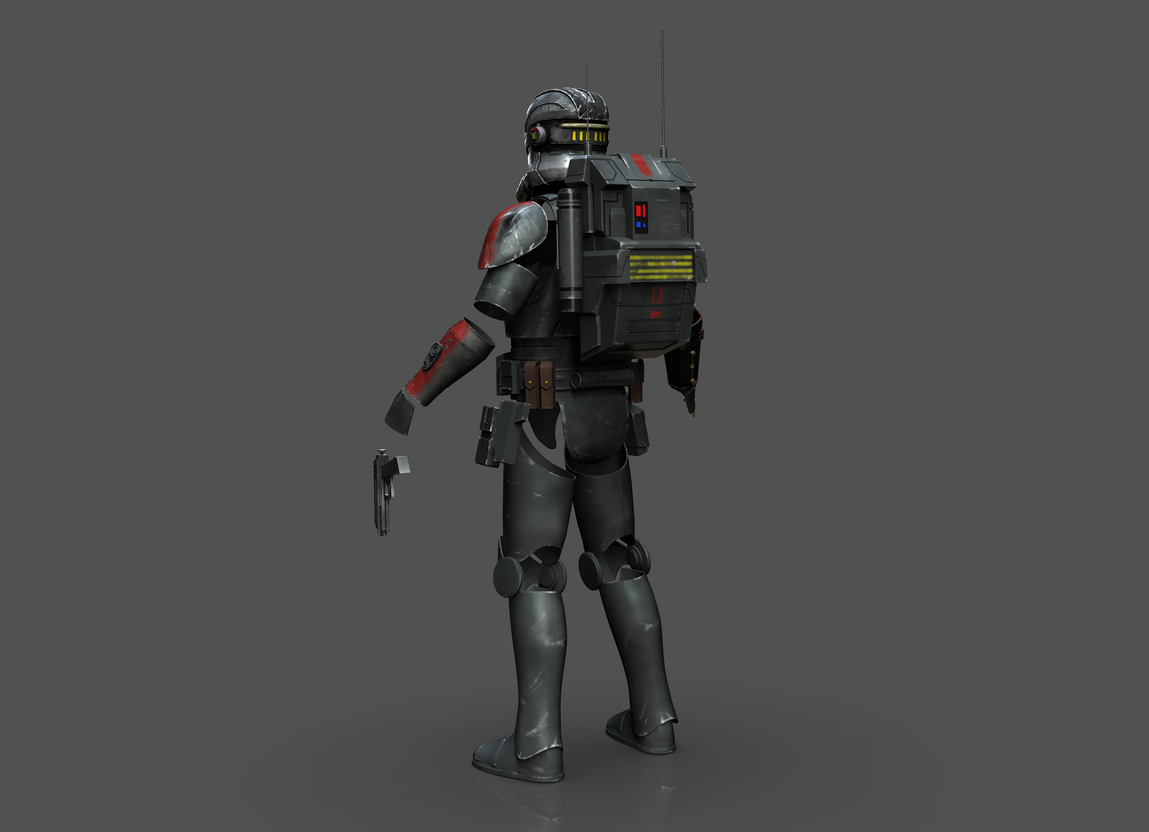 Bad Batch Echo Armor STL — Nikko Industries