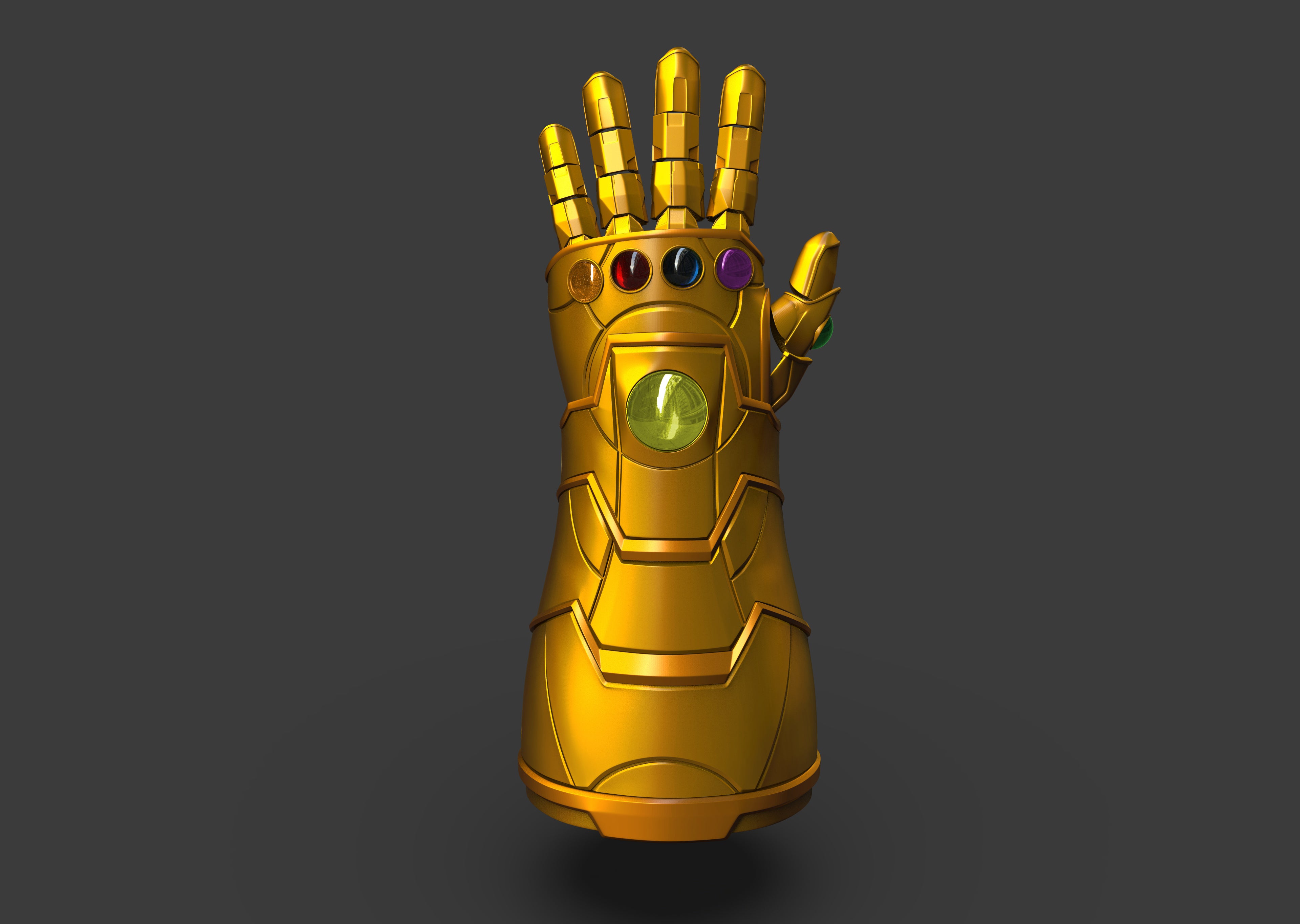 Infinity Gauntlet Comic Style STL — Nikko Industries