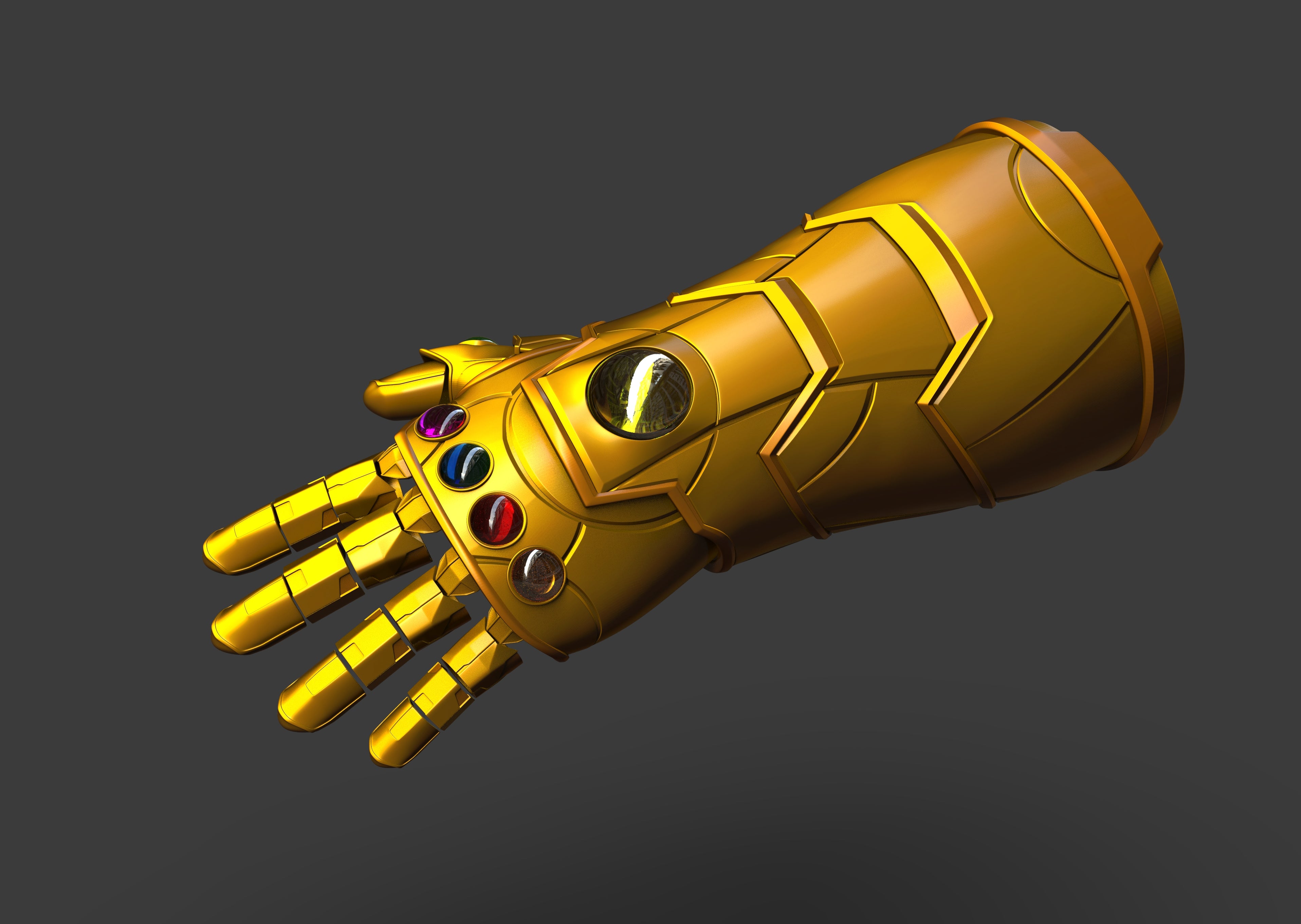Infinity Gauntlet Comic Style STL — Nikko Industries