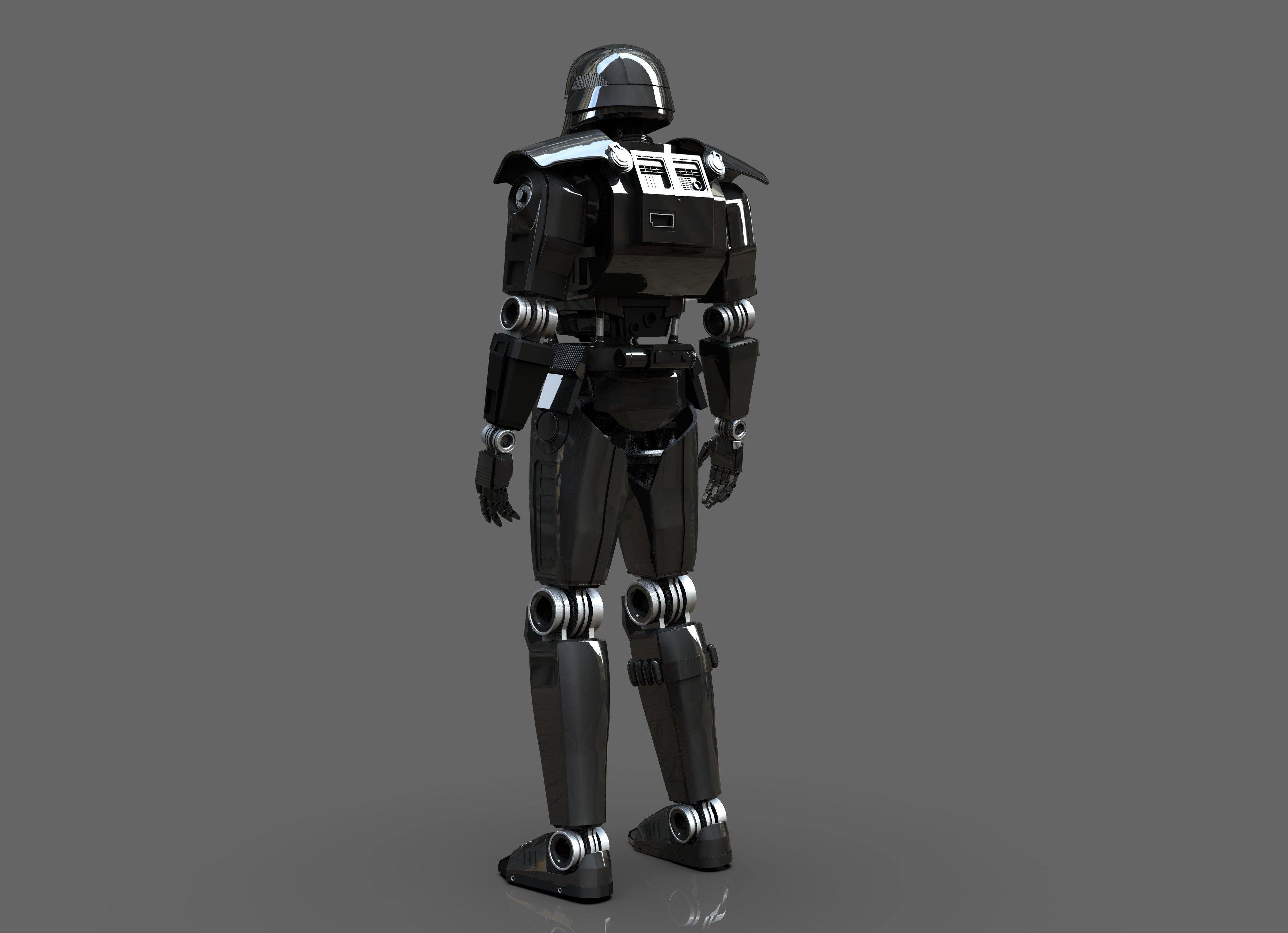 Dark Trooper Droid Version STL — Nikko Industries