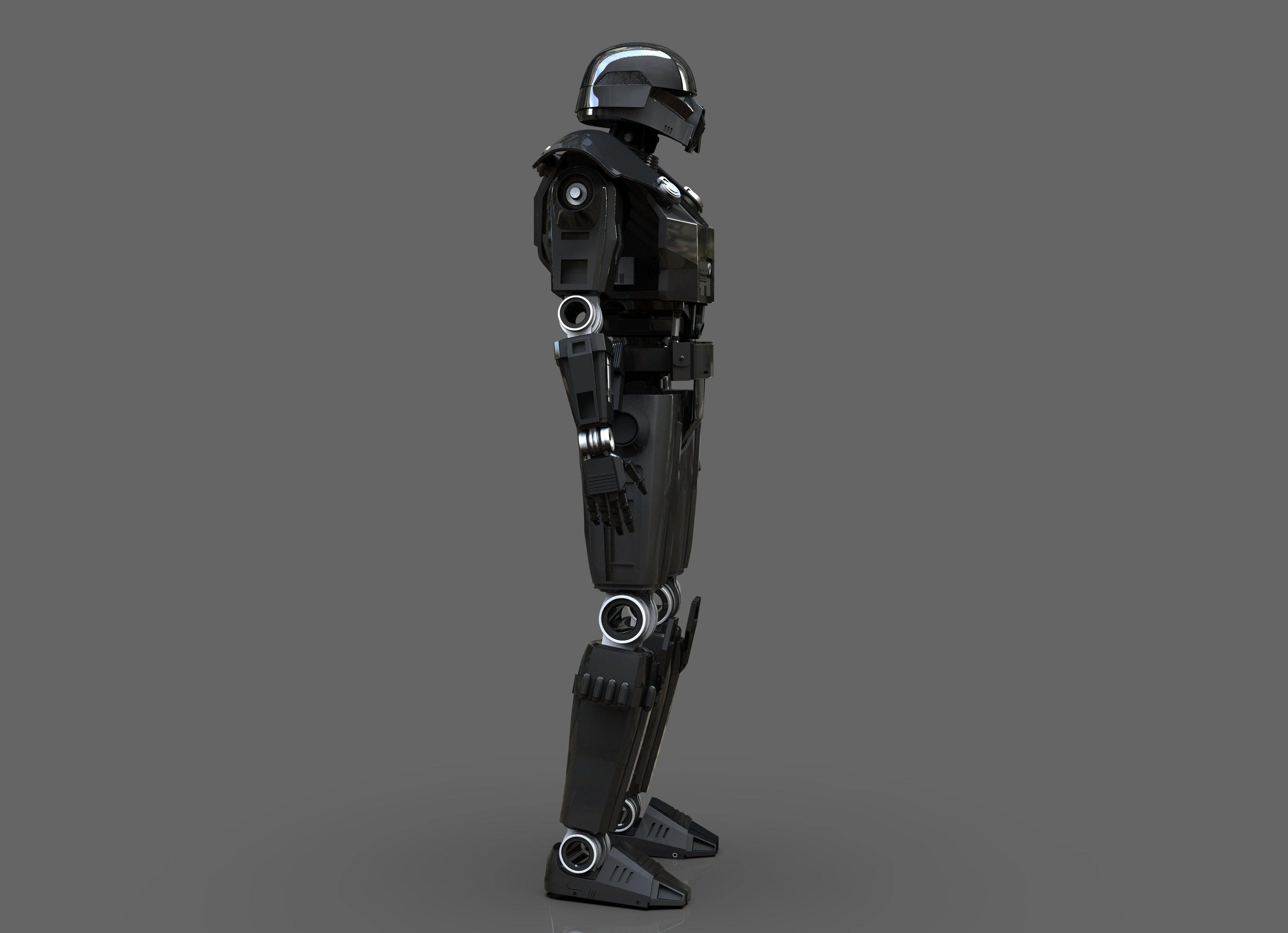 Dark Trooper Droid Version STL — Nikko Industries