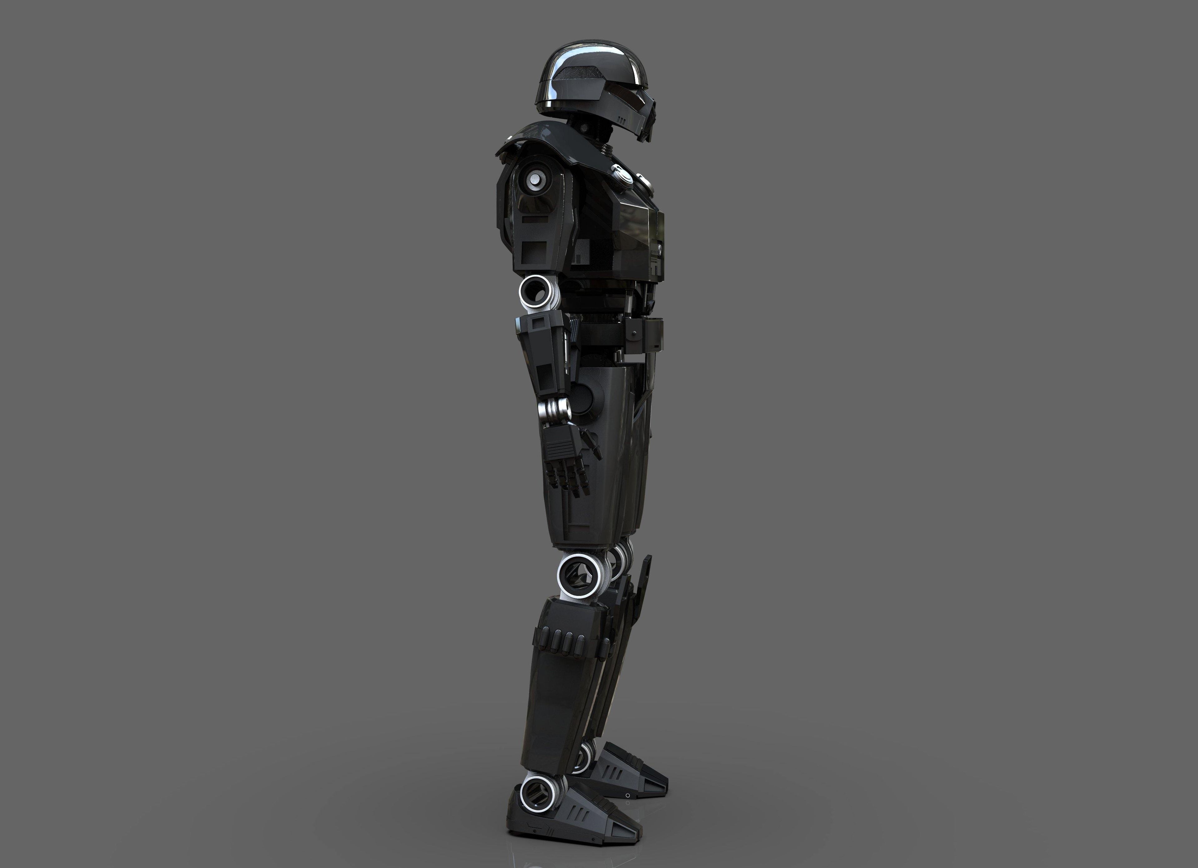 Dark Trooper Droid Version STL — Nikko Industries