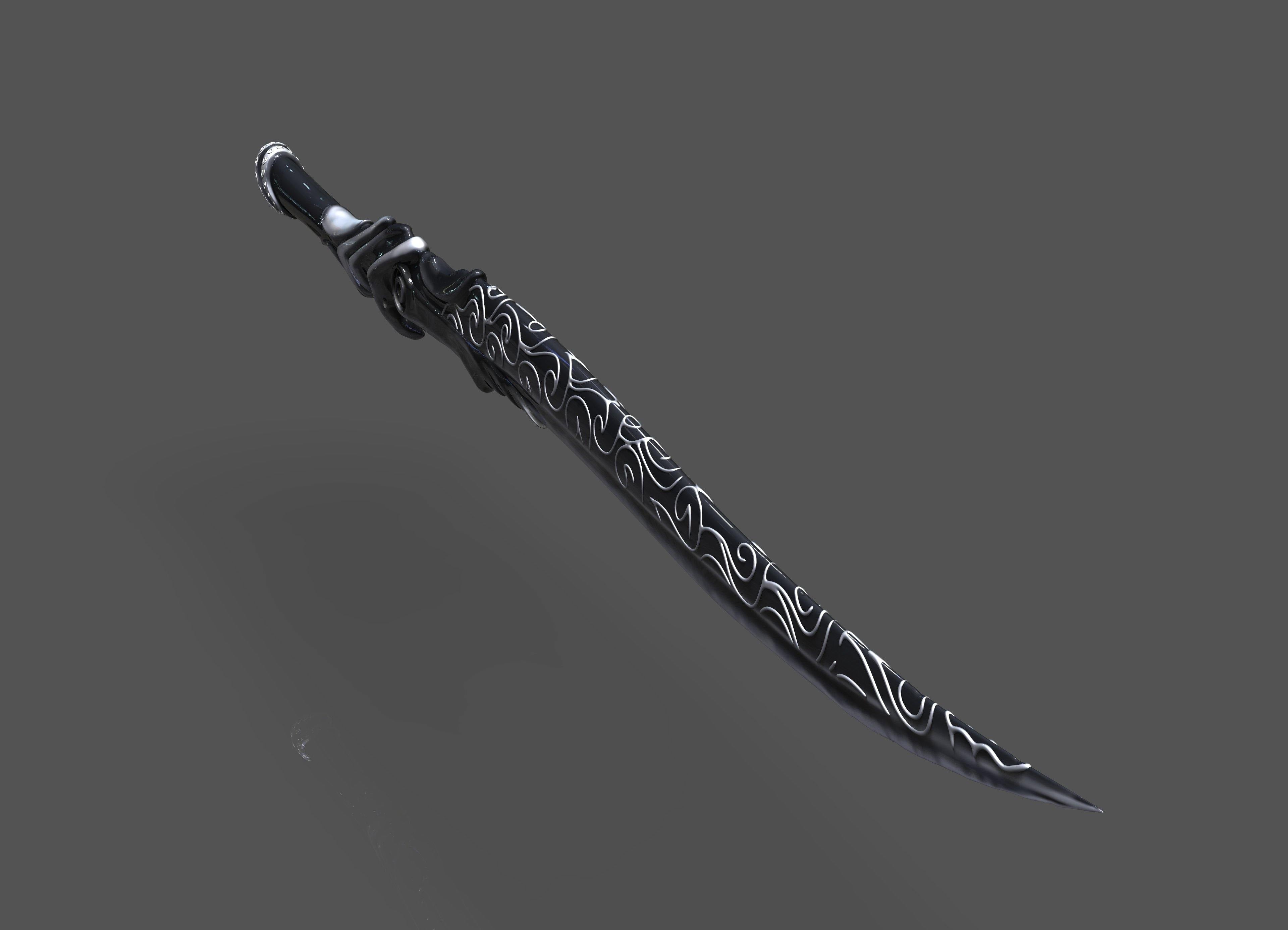 Ebony Sword Skyrim