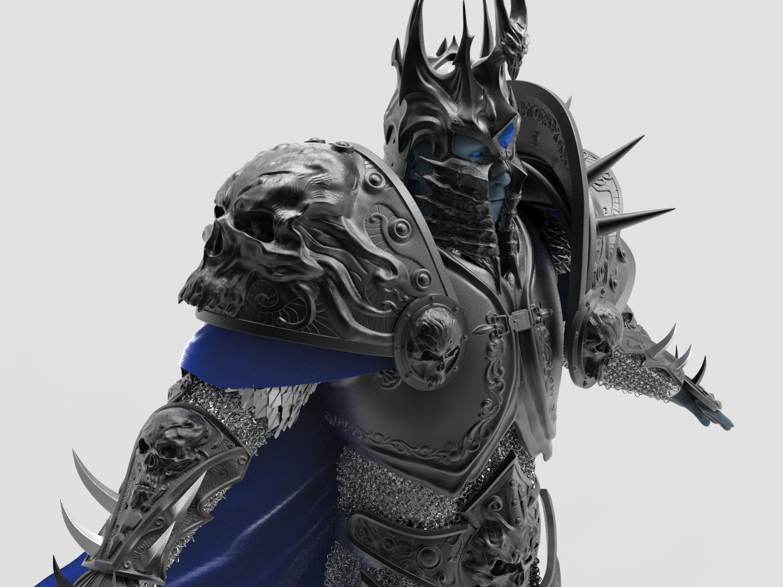 Lich King Armor STL — Nikko Industries