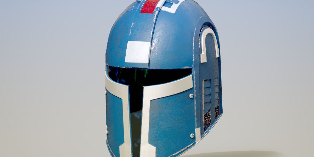 SWTOR Mandalorian Hunter Helmet — Nikko Industries